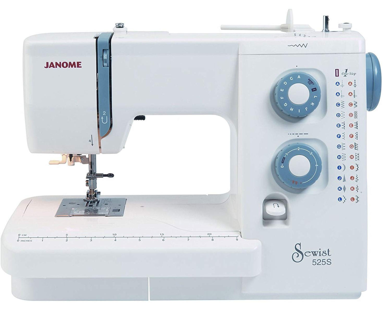 Janome 525S - Sewing Patch